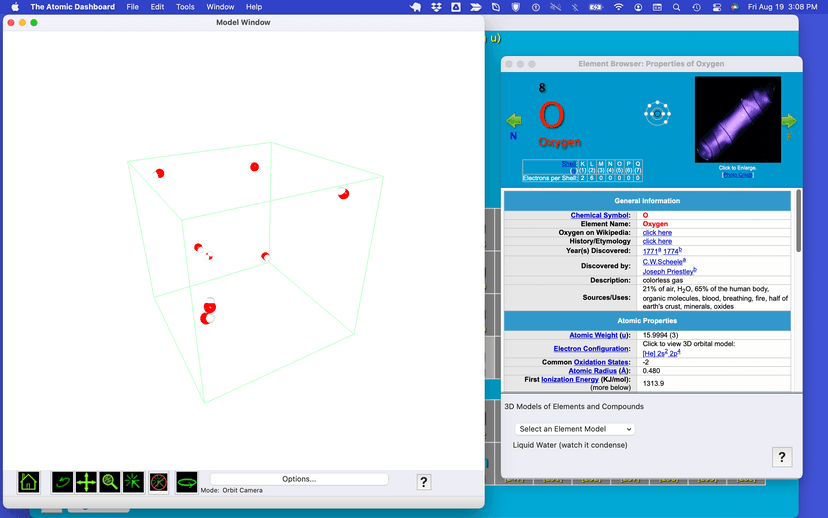 View the Behavior of Gas Molecules (H 2 O)